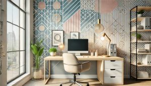 Wallpaper Custom Ruang Kerja