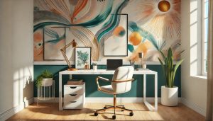 Wallpaper Custom Ruang Kerja